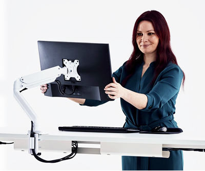 Fellowes - Monitor Arm Selector